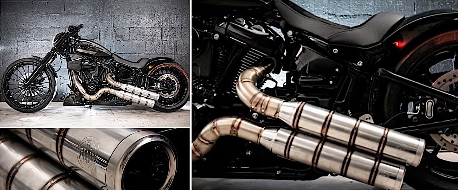 Exhaust System Upgrades for Customizing a Steel Motorcycle